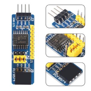 8PCS PCF8574 IO Expansion Board Module I/O Expander I2C-Bus Evaluation Development Module