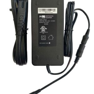 OEM UL Genuine Parts 12V AC/DC Adapter Compatible with Echelon Connect EX-4S EX-4S+ EX-4S-10 ECHEX-4S+ ECHEX-4S-10 ECHEX-4S-10-C ECHEX-4S-15-C ECH01-EX4s Spin Exercise Fitness Bike EX4S+ Power Charger