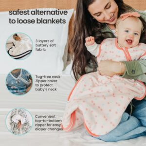 Copper Pearl Sleep Sack: Warm and Cozy Baby Bag in a Variety of Trendy Designs, Safe Alternative to Blankets, Sleeveless Baby Sleep Sack Swaddle Sizes Newborn to 24 Months - Cookie Monster