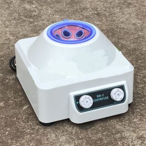 Electric Centrifuge Machine 6x20ml, 900-2 Portable Lab Benchtop Centrifuge 4000rpm, PRP Centrifuge with Timer 60min Low Speed Regulation