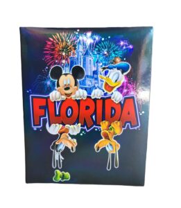 7star fireworks over florida photo album - 8.75" x 7", holds 200 photos (4"x6") photos for memorable events - self-adhesive scrapbook for weddings, birthdays, and vacations