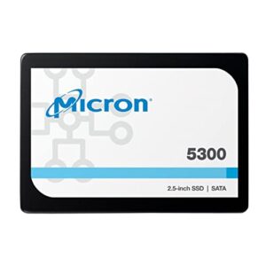 micron 5300 pro 1.92 tb solid state drive - 2.5" internal - sata - read intensive - server, storage system supported - 5256 tb tbw - 540 mb/s maximum read transfer rate - 256-bit encryption standard