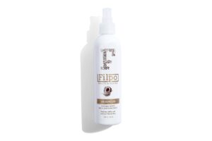 filpo beauty hair detangler spray - 6 in 1 coconut milk and argan oil infused hydrating anti-frizz leave-in conditioner for curly hair