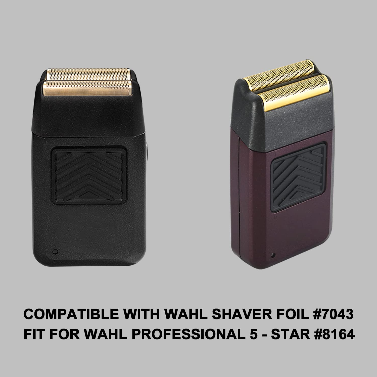 Professional 5 Star Series Finale Shaver,Replacement Gold Foil and Cutter Bar Assembly, Super Close Shaving for Professional Barbers and Stylists,Compatible with Wahl Shaver Foil 7043