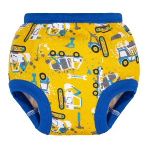 BIG ELEPHANT 10 Pack Toddler Potty Training Pants, Absorbent Underwear for Baby Boys, 5-6Y