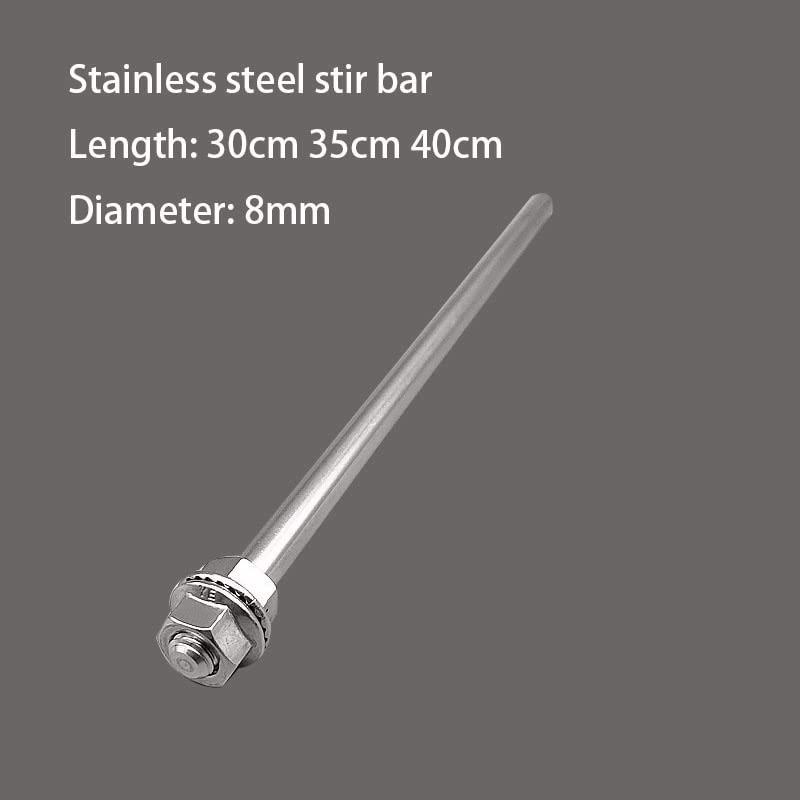 1pc Laboratory 304 Stainless Steel Stir Bar Three-bladed Paddle Stir Bar Three Propeller For Lab Mixer (Size : Three leaves 120mm)