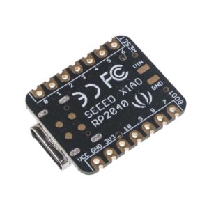 Seeed Studio XIAO RP2040 Microcontroller with Dual-Core ARM Cortex M0+ Processor, Supports Arduino, MicroPython and CircuitPython with Rich Interfaces, 3pcs.