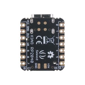 Seeed Studio XIAO RP2040 Microcontroller with Dual-Core ARM Cortex M0+ Processor, Supports Arduino, MicroPython and CircuitPython with Rich Interfaces, 3pcs.