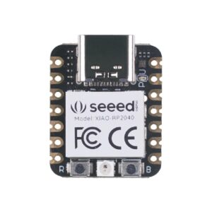 Seeed Studio XIAO RP2040 Microcontroller with Dual-Core ARM Cortex M0+ Processor, Supports Arduino, MicroPython and CircuitPython with Rich Interfaces, 3pcs.