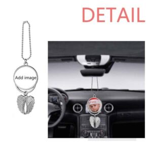 Stethoscope Doctor Body Position Silver Wing Car Pendant Decoration