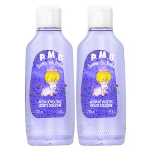 p.m.b. aqua de violetas violets cologne 750ml 25oz (pack of 2)