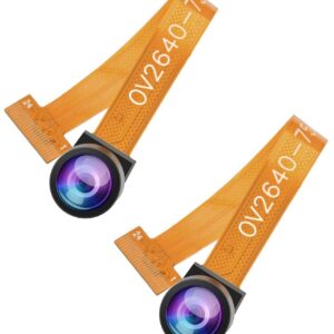 2 PCS Camera Module,Aideepen OV2640 Camera 160° Wide-Angle Lens 2 Megapixel Sensor I2C Support JPEG RGB YUV for ESP32 MCU Camera