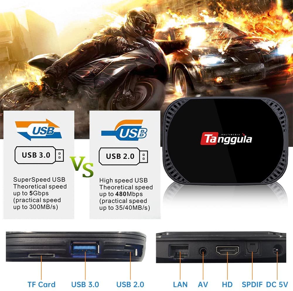 Tanggula X5 Box - Dual Band WiFi 2.4GHz/5GHz (4GB+128GB)