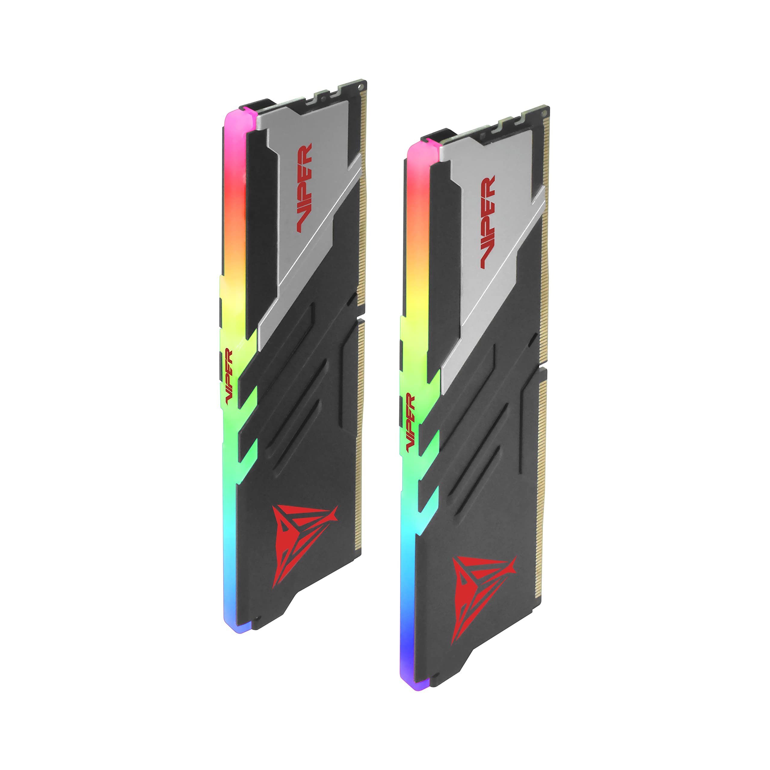 Patriot Viper Venom RGB DDR5 32GB (2 x 16GB) 6200MHz UDIMM Desktop Gaming Memory KIT - PVVR532G620C40K