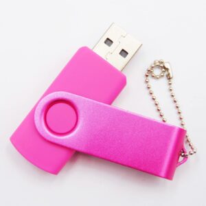 32GB USB Flash Drives Thumb Drives Memory Sticks Pen Drive for Business Gifts & Students' Presents (Pink)