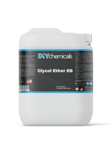 diychemicals glycol ether eb - used in paint and coatings, hard-surface cleaners, polishes, solvents, chemical intermediates, surfactants - made in usa (5 gallon)