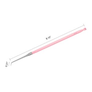 EKYSSO 2 PCS Lash Lift Perm Tools and Tint Kit, EKYSSO Eyelash Lifting Tool, 2 in 1 Eyelash Separator with Separating Comb, Professional Lash Lift Comb Perming and Tinting Supplies(Pink)