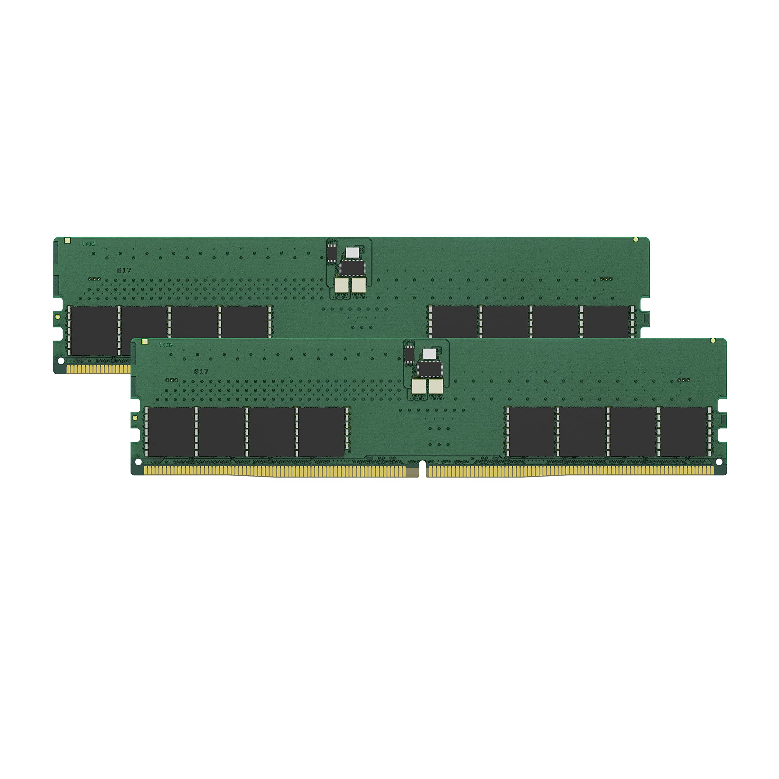 Kingston Technology KCP548UD8K2-64 Desktop PC Memory, DDR5, 4800MT/s, 32GB x 2, CL40, 1.1V