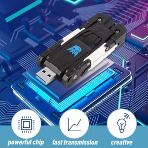 Transformer USB Flash Drives Memory Sticks Thumb Drive U Stick PenDrive Robot Dog for Student Boys Gifts (USB3.0 32GB)