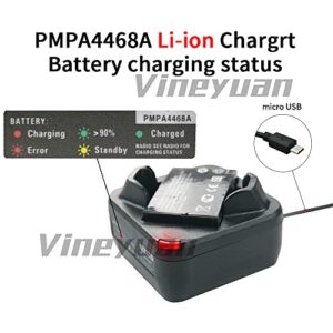 PMNN4468B PMNN4468A PMNN4468 Li-ion Battery Charger Base for Motorola SL300 SL1M SL2K Two Way Radios Charging Station