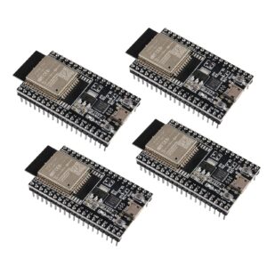 alinan 4pcs esp32-devkitc core board esp32 development board esp32-wroom-32d wifi bluetooth development board for arduino ide(esp32-wroom-32d)