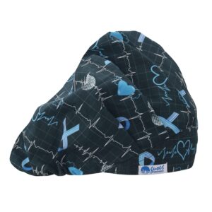 guoer cap working hat bouffant cap one size multi color(n70b)