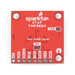 SparkFun Qwiic dToF Imager - TMF8820-5000mm Detection Range - Direct time-of-Flight Sensor - Single Modular Package with an associated VCSEL - Based on Single Photon Avalanche Photodiode