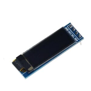 Mustpoint 2x OLED LCD Display 0.91" SSD1306 4PIN 128x32 IIC I2C DC 3.3V-5V Serial DIY Module for Arduino (White)