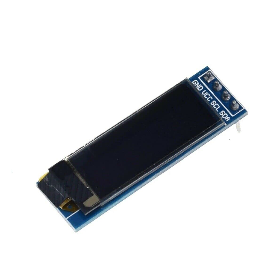 Mustpoint 2x OLED LCD Display 0.91" SSD1306 4PIN 128x32 IIC I2C DC 3.3V-5V Serial DIY Module for Arduino (White)