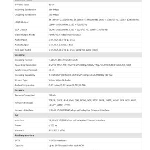 HIKVISI0N DS-7632NI-K2/16P 32 Channel with 2 Hard Drive Spaces,16 POE Ports 4K 8MP IP Network Video Recorder NVR, Compatible with Hikvision Hik-Connect, Hard Drive Not Included