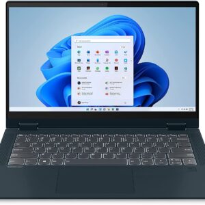 2022 Lenovo IdeaPad Flex 5 2-in-1 Laptop | 14" Touchscreen | AMD 6-Core Ryzen 5 5500U | Radeon Graphics | 16GB DDR4 512GB NVMe SSD | WiFi AX | HDMI | USB-C | Backlit | FPR | Windows 11 Pro Stylus Pen