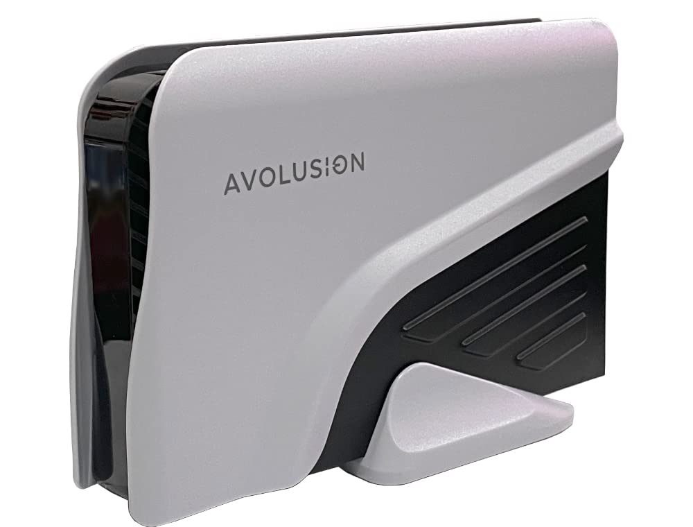 Avolusion PRO-Z Series 8TB USB 3.0 External Hard Drive for MacOS Devices, Time Machine (White) (Renewed)