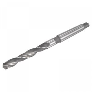 uxcell 16mm high-speed steel twist bit extra long drill bit with mt2 morse taper shank, 215mm overall length