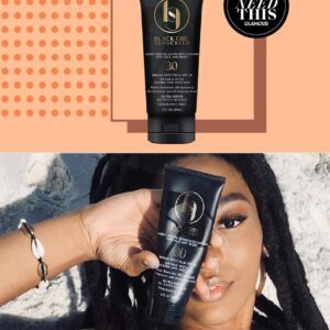 Bissport BlackGirlSunscreen SPF 30 Sunscreen - Made by Women of Color for People of Color - 3 FL OZ