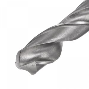 uxcell 22.5mm High-Speed Steel Twist Bit Extra Long Drill Bit with MT2 Morse Taper Shank, 260mm Overall Length