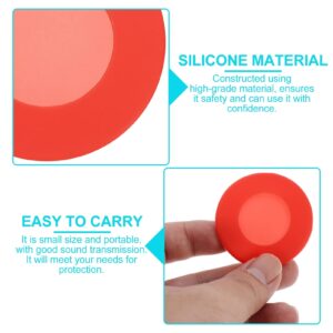 Balacoo Stethoscope Covers Stethoscope Cover - 10 Pcs Soft Silicone Stethoscope Spare Parts- Disposable Replacement Stethoscope Diaphragm Covers