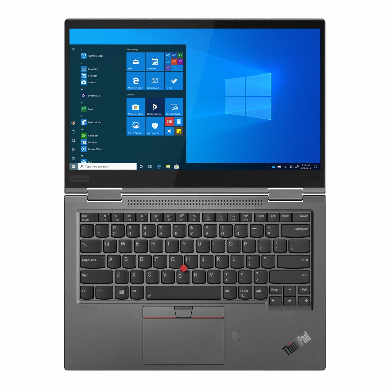 2022 LENOVO ThinkPad X1 Yoga Gen 5 2-in-1 Laptop | 14" FHD IPS 400nits HDR Touchscreen | Intel 4-Core i5-10210U | 16GB RAM 1TB NVMe SSD | HDMI | WiFi 6 | Fingerprint | Backlit Keyboard | Win 10 Pro