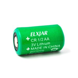 Coonyard (2-Pack) 3V 950mAh 1/2 AA Lithium Cylindrical Battery Replacement for VARTA CR 1/2 AA Series, 6127101301