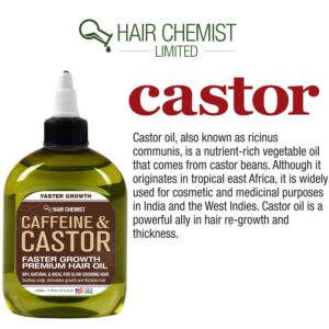 Hair Chemist, Oil, 7.1 oz - Caffeine and Castor Faster Growth Hair Oil for Unisex Adult