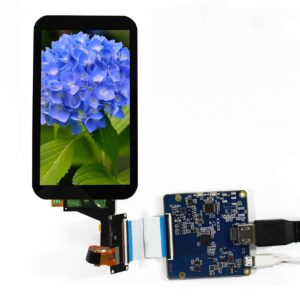 fanyitek 5.5" ls055r1sx04 1440x2560 60hz 2k ips mipi lcd screen and hd-mi controller board