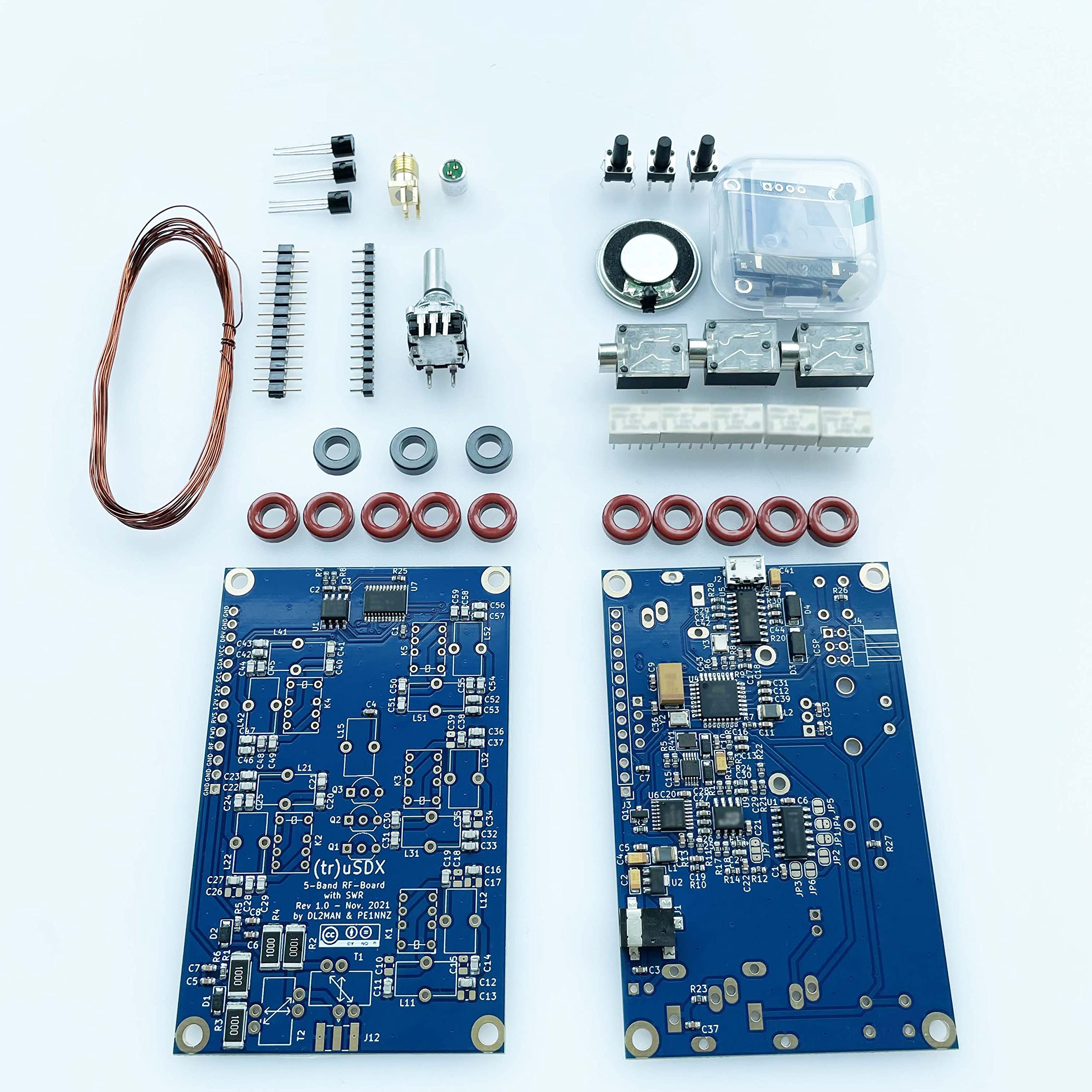 uSDX transceiver tr usdx 5-Band Multimode QRP Kits by PE1NNZ and DL2MAN