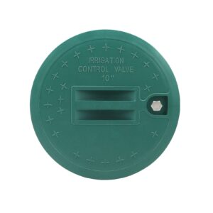 bandelt 10" valve box cover lid replacement for sprinkler system irrigation circular valve box lid