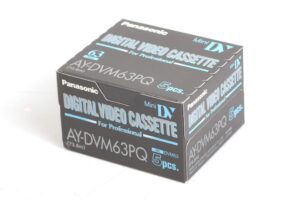 aydvm63pq video dv mini digital professional 63 minute cassette box of 5 fast n free