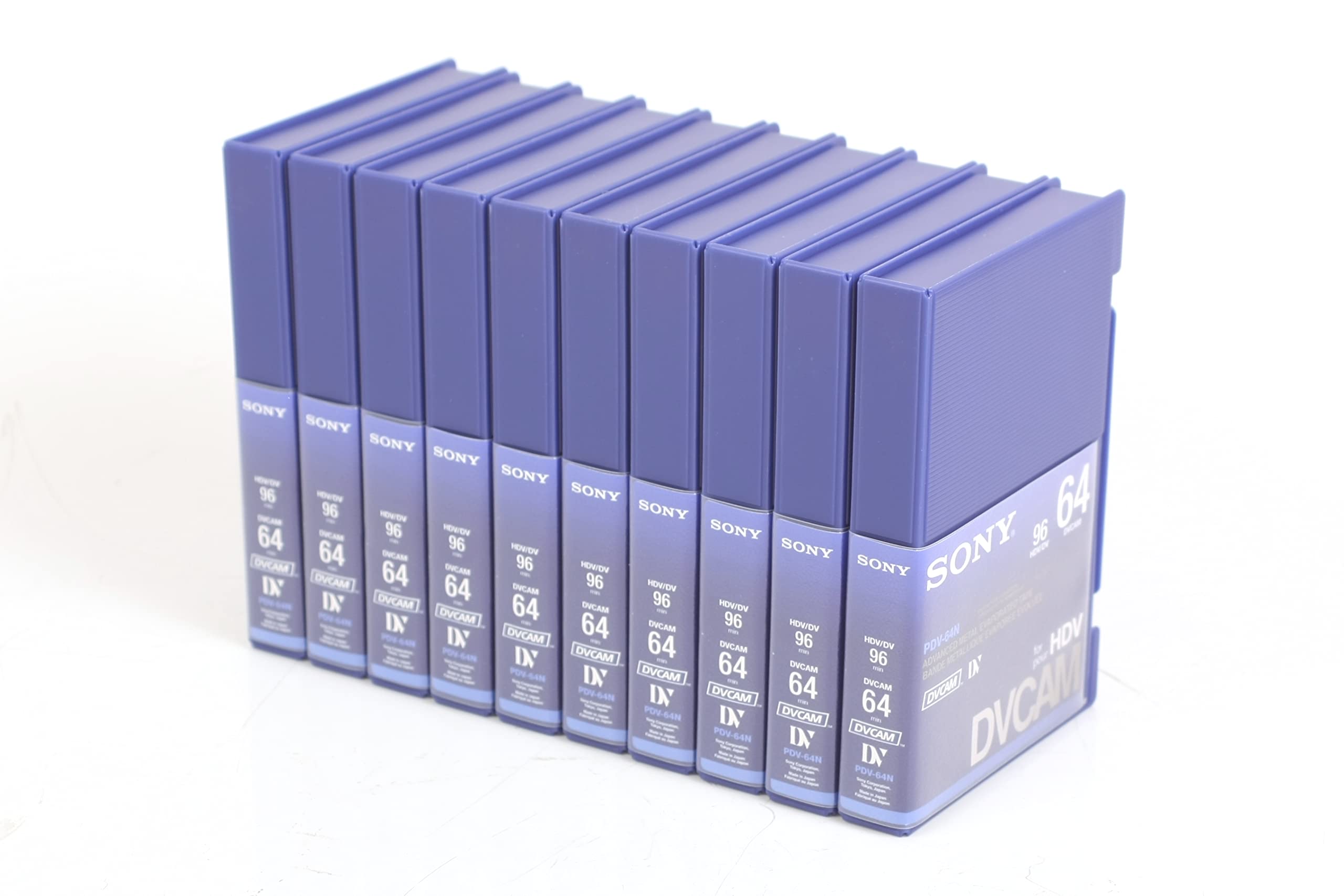 PDV-64N DVCAM 64 Minute Tape (10 Pack) Fast N Free