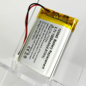 HXJNLDC DC 3.7V 1300mAh 103040 Rechargeable Lithium Polymer Replacement Battery for DIY 3.7-5V Electronic Product