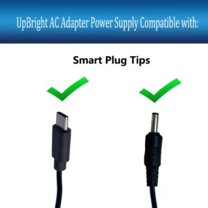 UpBright 5V AC/DC Adapter Compatible with VTech VM919HD VM919-2HD 7" Video Baby Monitor VM818HD VM818 HD RM5854HD RM5854-C 5" BU Camera PU Parent Unit VTPL VT05EUS05100 BD-0501000 Power Supply Charger