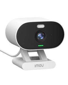 imou security camera outdoor indoor, 1080p 2.4ghz wi-fi camera, ip65 waterproof corded ip camera with color night vision, human detection, spotlight, sound alarm, 2-way talk and magnetic base, versa