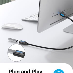 VENTION 4-Port USB 3.0 Hub and USB Extension Cable 6.6FT