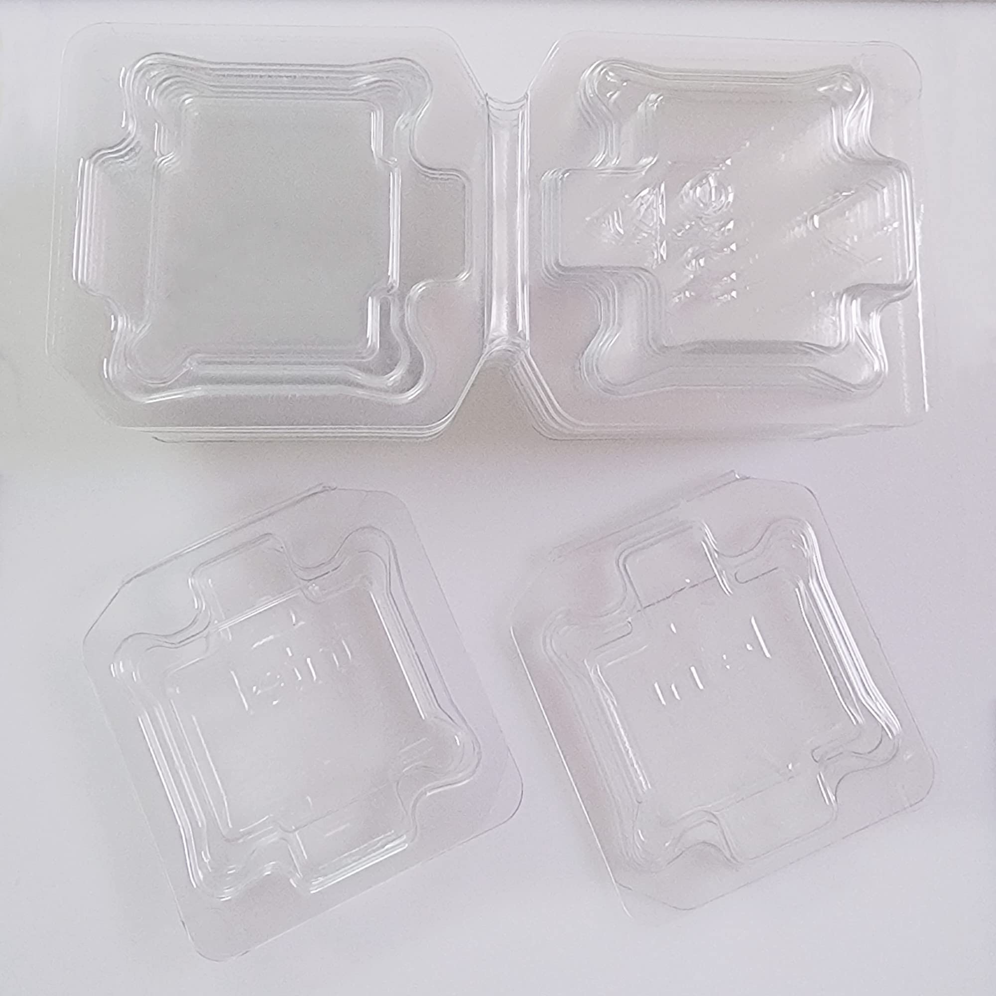 20 PCS Computer CPU Case Tray Packaging Clamshell for Intel LGA1700 i3 i5 i7 i9 CPU Protector Cover