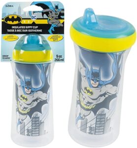 dc comics batman sippy cup set of two